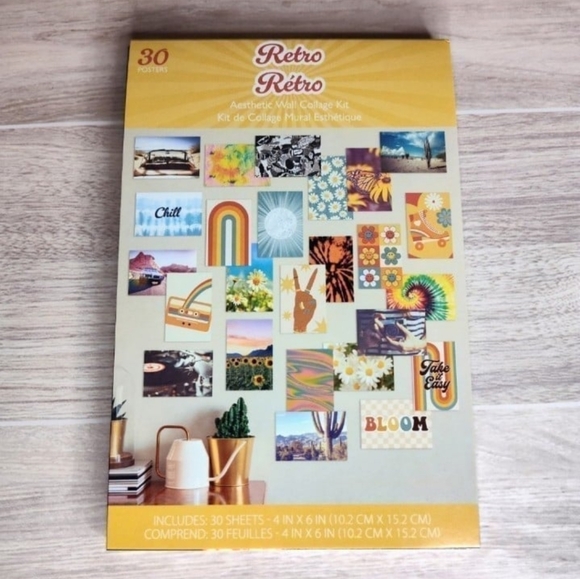 Wall Decor | Retro Wall Collage Kit | Poshmark